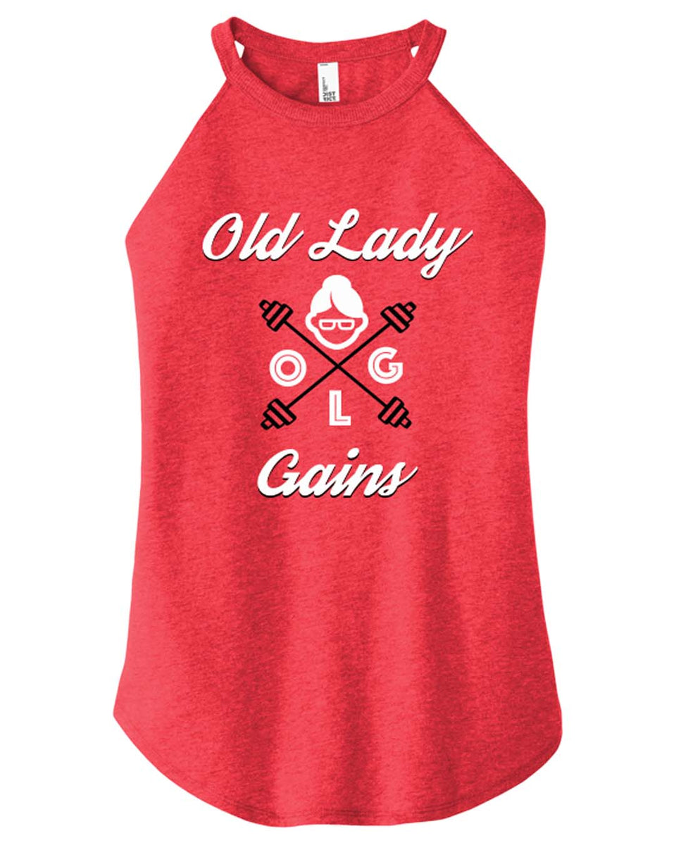 The Original OLG Halter Tank – Old Lady Gains