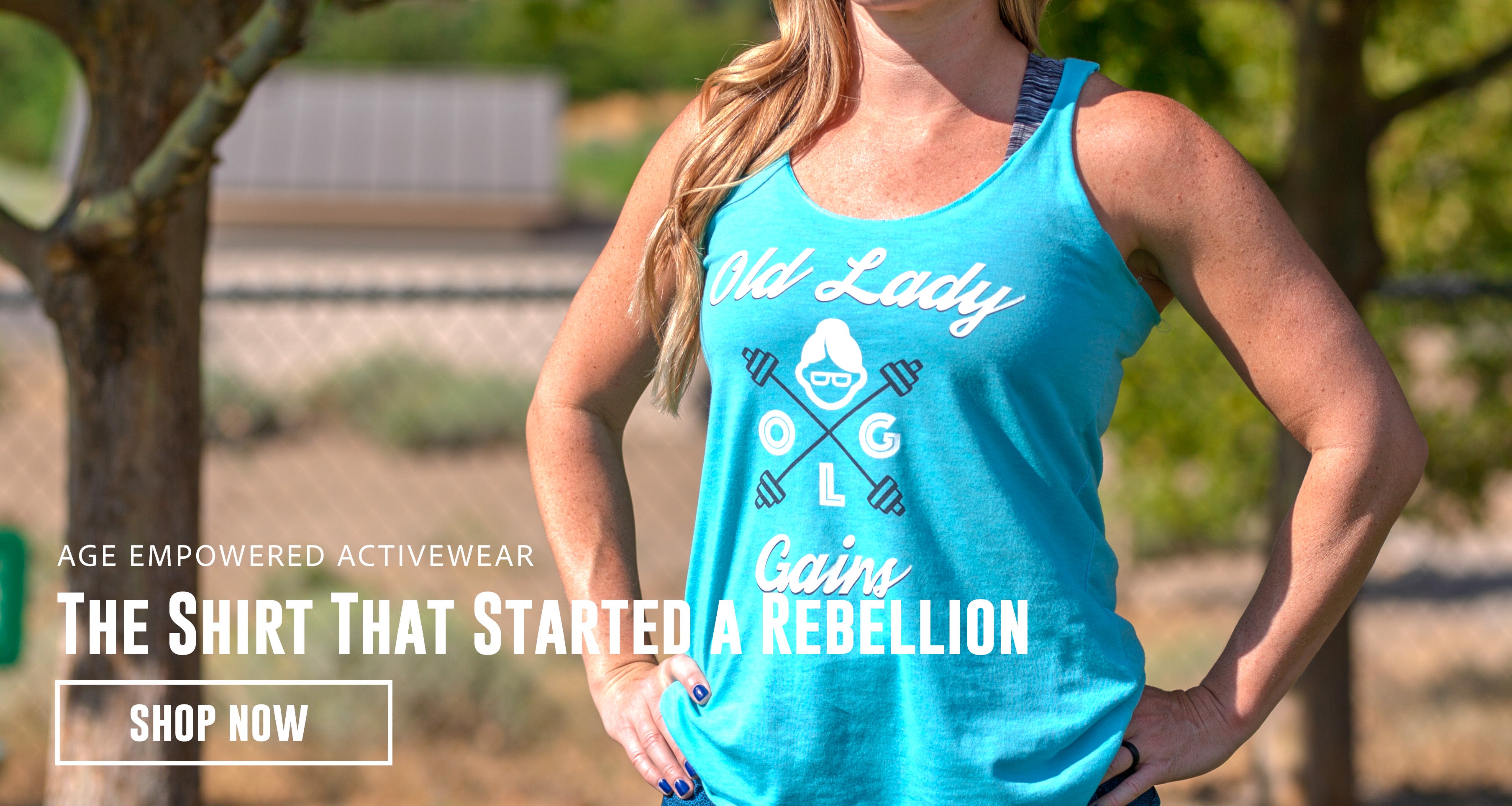 Strong at Any Age – Old Lady Gains Activewear for Women Over 40