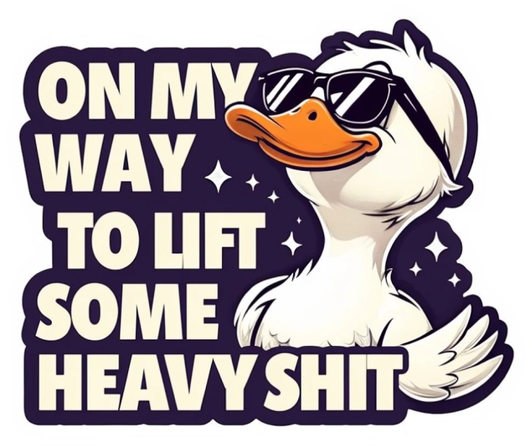 On My Way Sticker – Old Lady Gains