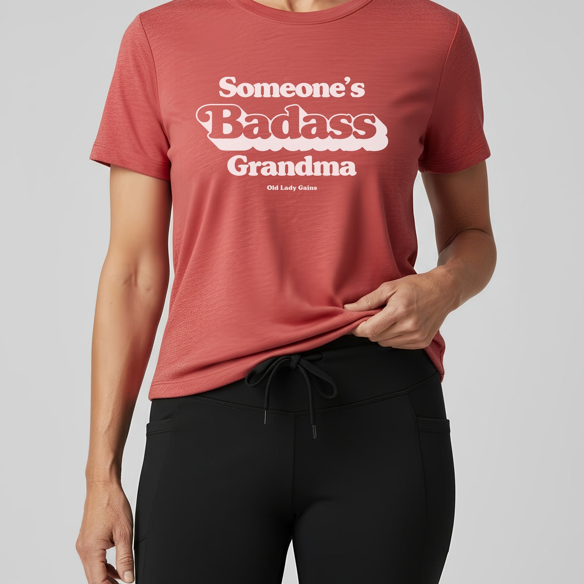 Someone’s Badass Grandma Triblend Unisex T-Shirt | Old Lady Gains